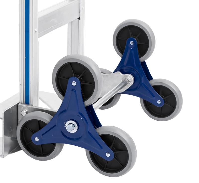 Six Wheels Stair Climbing Trolley