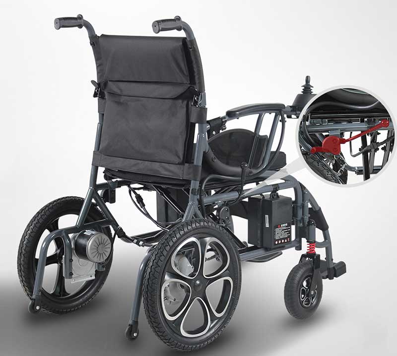 Multi-functional Transport Folding Electric Wheelchair